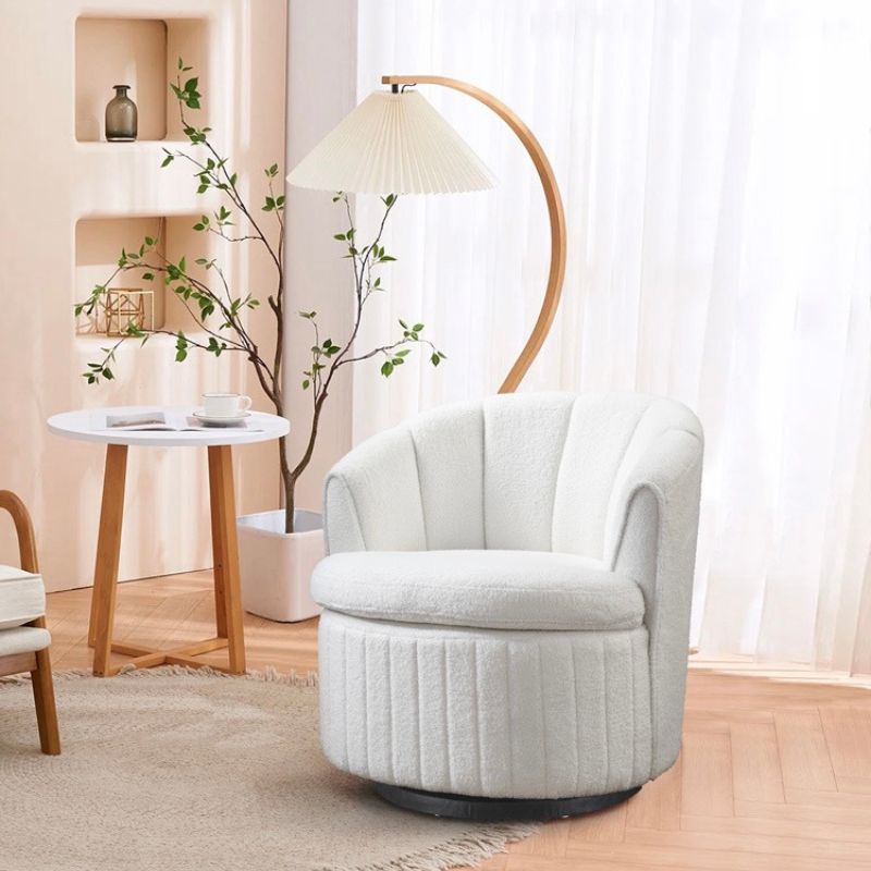 Swivel Arm Chair Malaysia – Blossom PU Swivel Chair