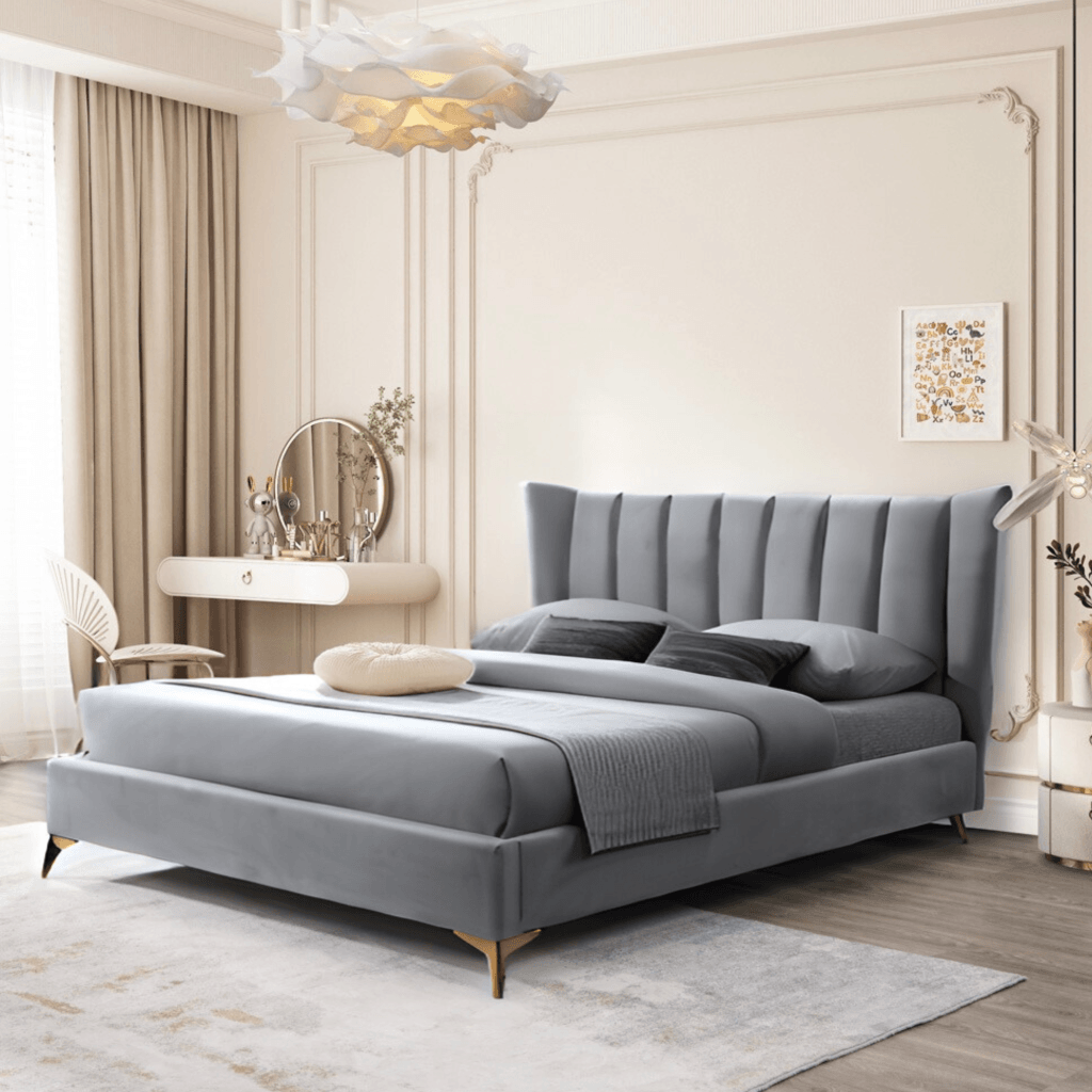 ADDA 5ft Queen Bed Frame - Bed Frame Malaysia | Bed Furniture