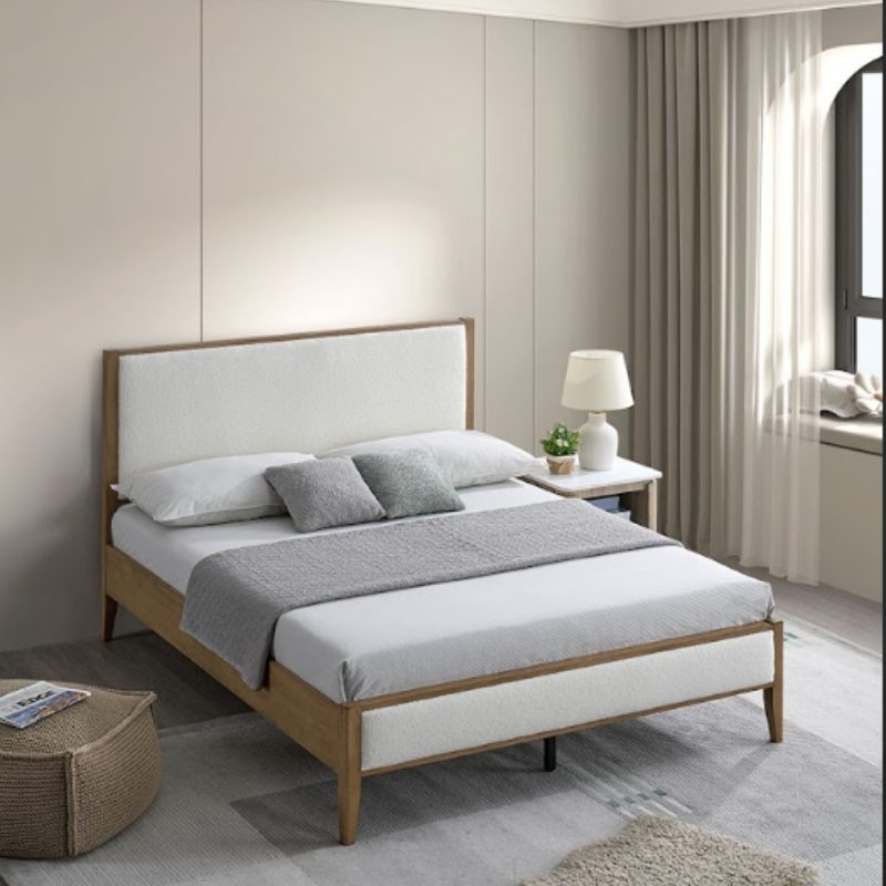 Elora Wooden Queen Bed Frame - #1 Furniture Bedroom Malaysia